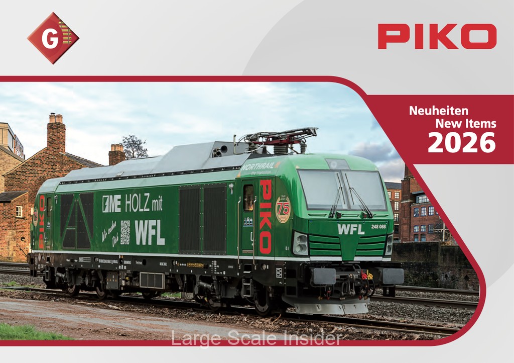 PIKO Announces G Scale New Items for 2026 | Large Scale Insider